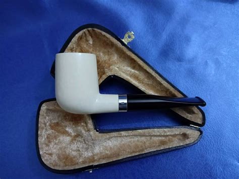 Classical Smooth Pipe Meerschaum Pipe Vienna Meerschaum