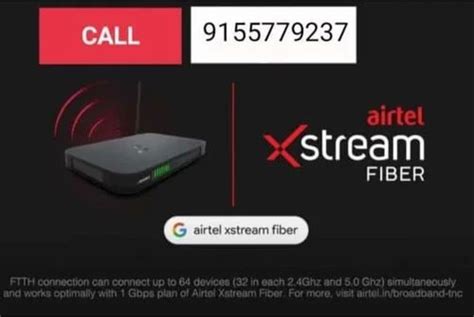 Airtel Xtreme Fiber Connection At Month In Katihar Id