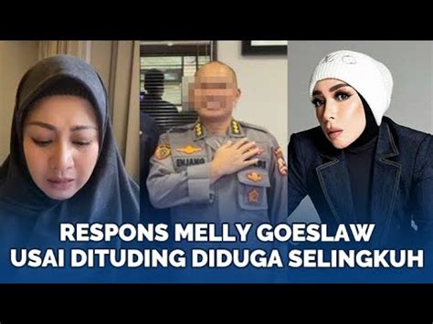Melly Goeslaw Bak Respons Tudingan Selingkuh Dengan Petinggi Polisi