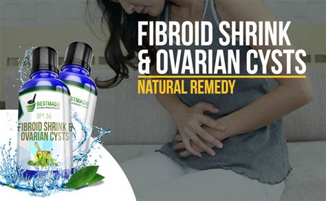 Fibroid Shrink And Ovarian Cysts Bm36 30ml Naturally Shrinks Fibroids
