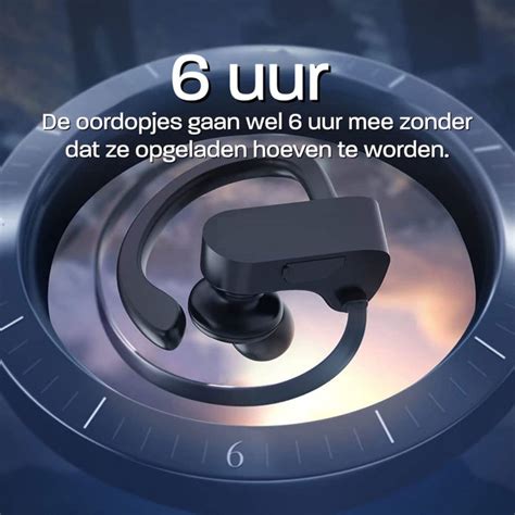 Draadloze Hardloop Oordopjes Met Haakjes Phreeze Bt06