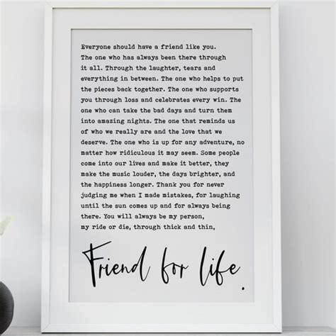 Bestie Definition Print Best Friend Gift Gift For Friend Etsy