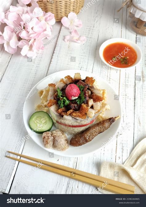 Nasi Campur Babi Rice Combined Various Stock Photo Shutterstock