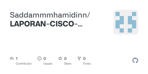 Github Saddammmhamidinn Laporan Cisco Packet Tracker