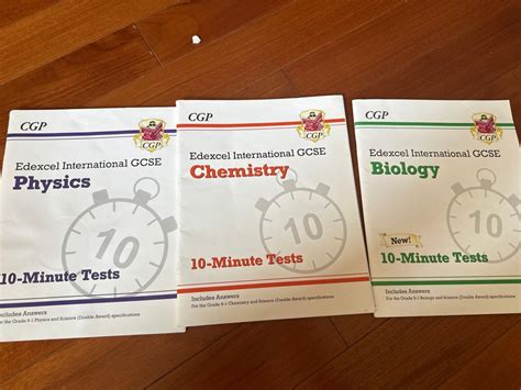 Edexcel Igcse 10 Mins Test 興趣及遊戲 書本 And 文具 書本及雜誌 補充練習 Carousell