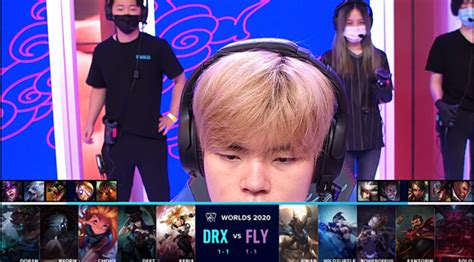 Deft女警伤害爆炸斩获三杀，drx稳健运营轻取fly！大电竞