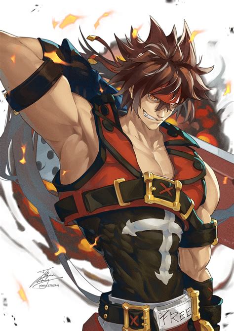 Sol Badguy Guilty Gear Drawn By Fadingz Danbooru