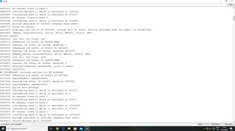 Otaa Downlink Not Received By Node Although Line Setclockerror Is