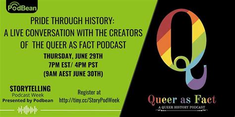 Ursula A Sharp On Linkedin Pride Through History Live W The Creators Of The Queer As Fact Podcast