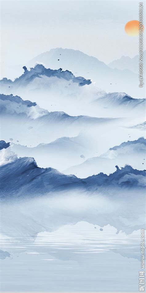 新中式 山水画