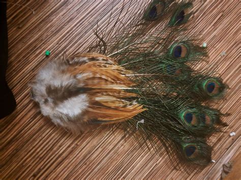 Furry Peacock Tail Etsy
