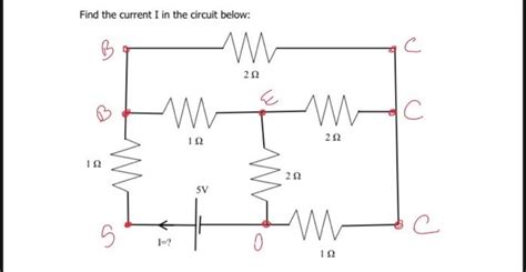 Solved Find The Current I In The Circuit Below Chegg