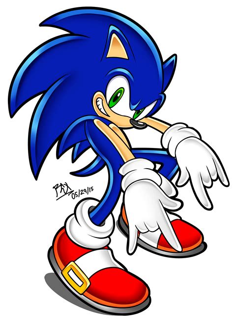 2015 Sonic Adventure Sonic By Rgx On Newgrounds