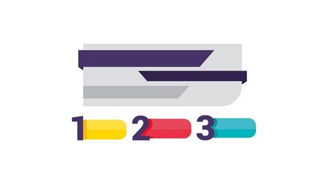 Graphic Showing Number Of Different Colored Ribbons Google Slide Theme And Powerpoint Template