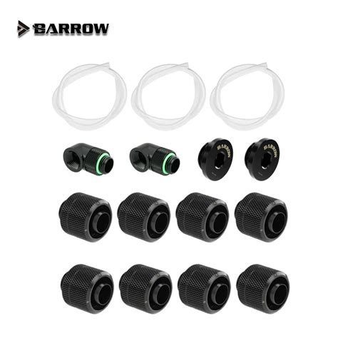 Barrow Soft Tube Fitting Kit 90 Degree Plug Compress Fitting For