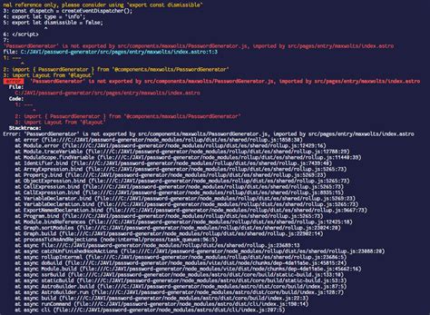 Error Ejecutando Npm Run Build En El Entry De Maxwolts Issue 397