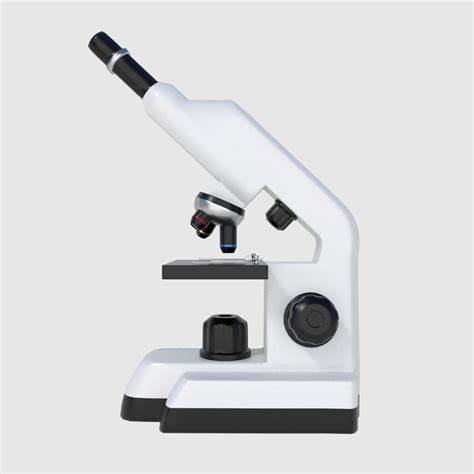 현미경 로우 폴리 폴리 3d 모델 12 Blend Dae Fbx Obj Free3d