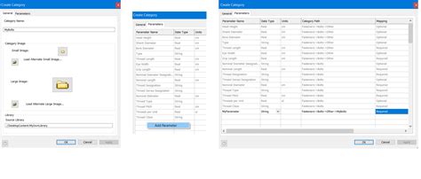 Solved Content Center Category New Parameters Autodesk Community