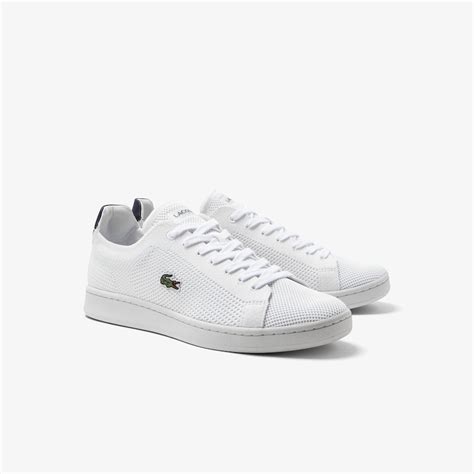 남성 라코스테 카나비 피케 텍스타일 스니커즈 남성 스포츠 New 2023 Lacoste