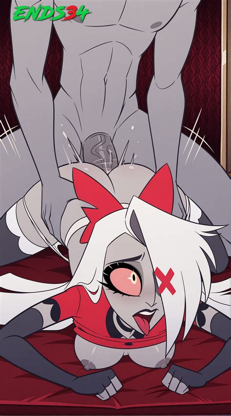 Rule 34 Ai Generated Ends34 Female Female Focus Fit Female Hazbin Hotel Medium Breasts Open