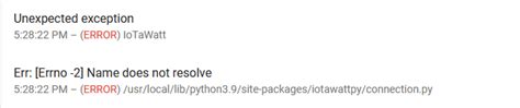 home assistant installation stopped working support iotawatt user