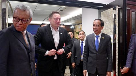 Presiden Jokowi Bertemu Elon Musk Bahas Potensi Pengembangan Investasi