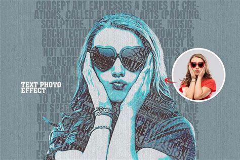 Cutout Text Overlay With Color Filters Deeezy