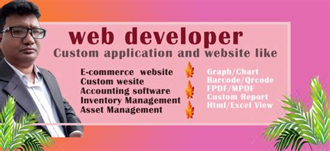 Develop Custom Web Application Using Laravelvuejs And Mysql By