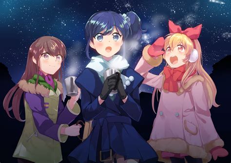 Hoshimiya Ichigo Kiriya Aoi And Shibuki Ran Aikatsu And 1 More