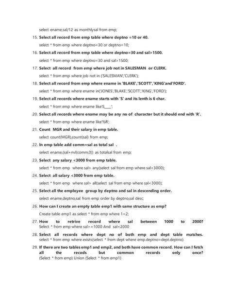 Complex Queries In Sql Sql Data Science Learning Sql Tutorial