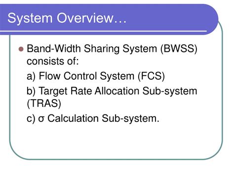 Ppt Receiver Driven Bandwidth Sharing For Tcp Powerpoint Presentation Id204094