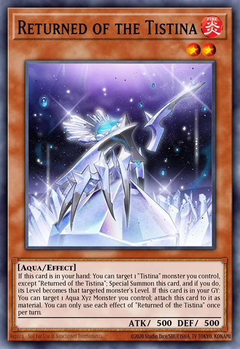 Returned Of The Tistina Yu Gi Oh Card Database YGOPRODeck