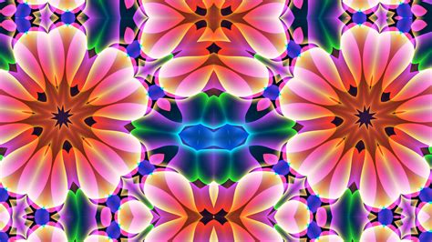 X Digital Art Abstract Colors Artistic Kaleidoscope