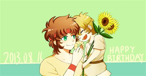 聖闘士星矢 2013獅子誕 777のマンガ アイオロス アイオリア サガ Pixiv