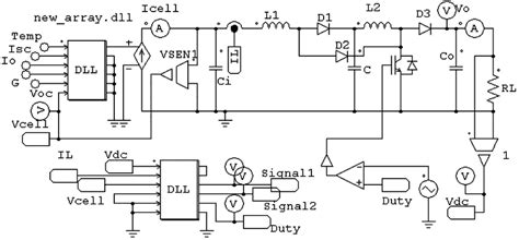 psim model of solar pv and mppt control download scientific diagram