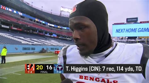 Tee Higgins Win Over Titans Displayed Bengals Depth At Wr With Chase Out