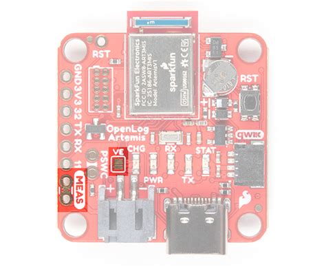 Openlog Artemis Hookup Guide Sparkfun Learn