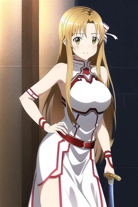 Asuna Sao Wallpaper Đang Yêu Ảnh ấn Tượng Tượng