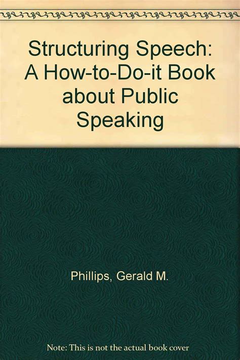 Buy Structuring Speech A How To Do It Book About Public Speaking Book
