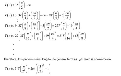 Solved I Don T Understand How This Recurrence Relation Chegg Com