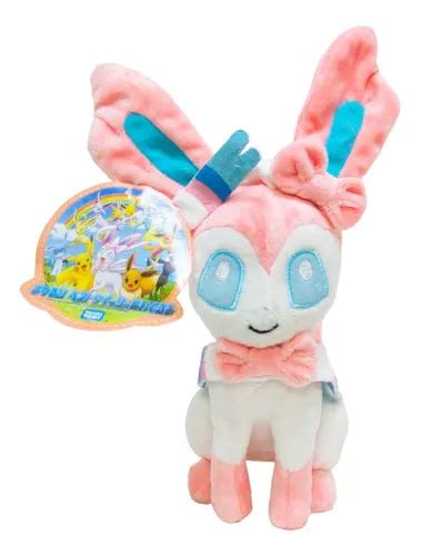 Pelúcia Especial Pokemon Eevee Sylveon Original Takara Tomy