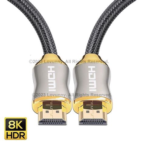 Premium Hdmi Cable V21 Ultra Hd 8k 2160p 3d High Speed Braided