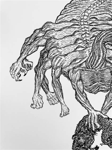 Entity Pen Drawing On Behance