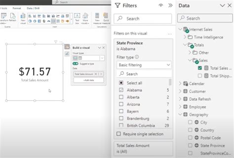 Power Bi How To Create Measures From Filtered Visuals