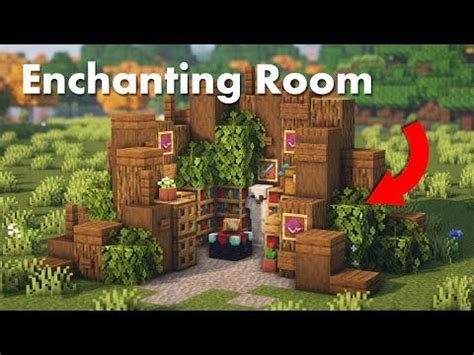 Minecraft How To Build An Enchanting Room Level 30 YouTube
