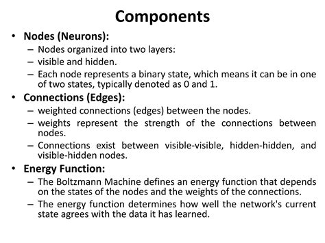 Boltzmann Machines In Deep Learning And Machine Learning Also Used For