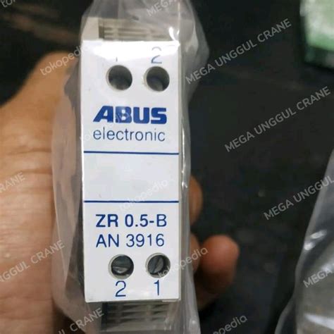 Jual Time Relay Hoist Abus Electronic Type Zr 0 5 B An 3916 Kondisi Baru Jakarta Barat Mega