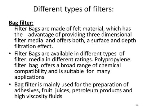 Theory And Factors Affecting Filtration Discuss Different Types Of Fi…