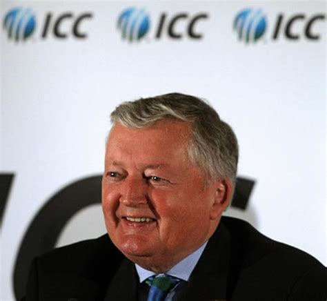 The New Icc President David Morgan At A Press Conference