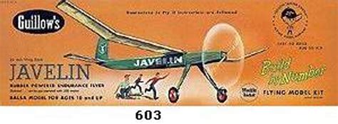 Javelin Kit 24 Wingspan Guillows